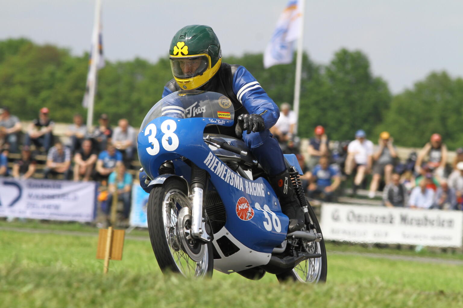 De Nederlandse wegrace topper van toen: Theo Bult