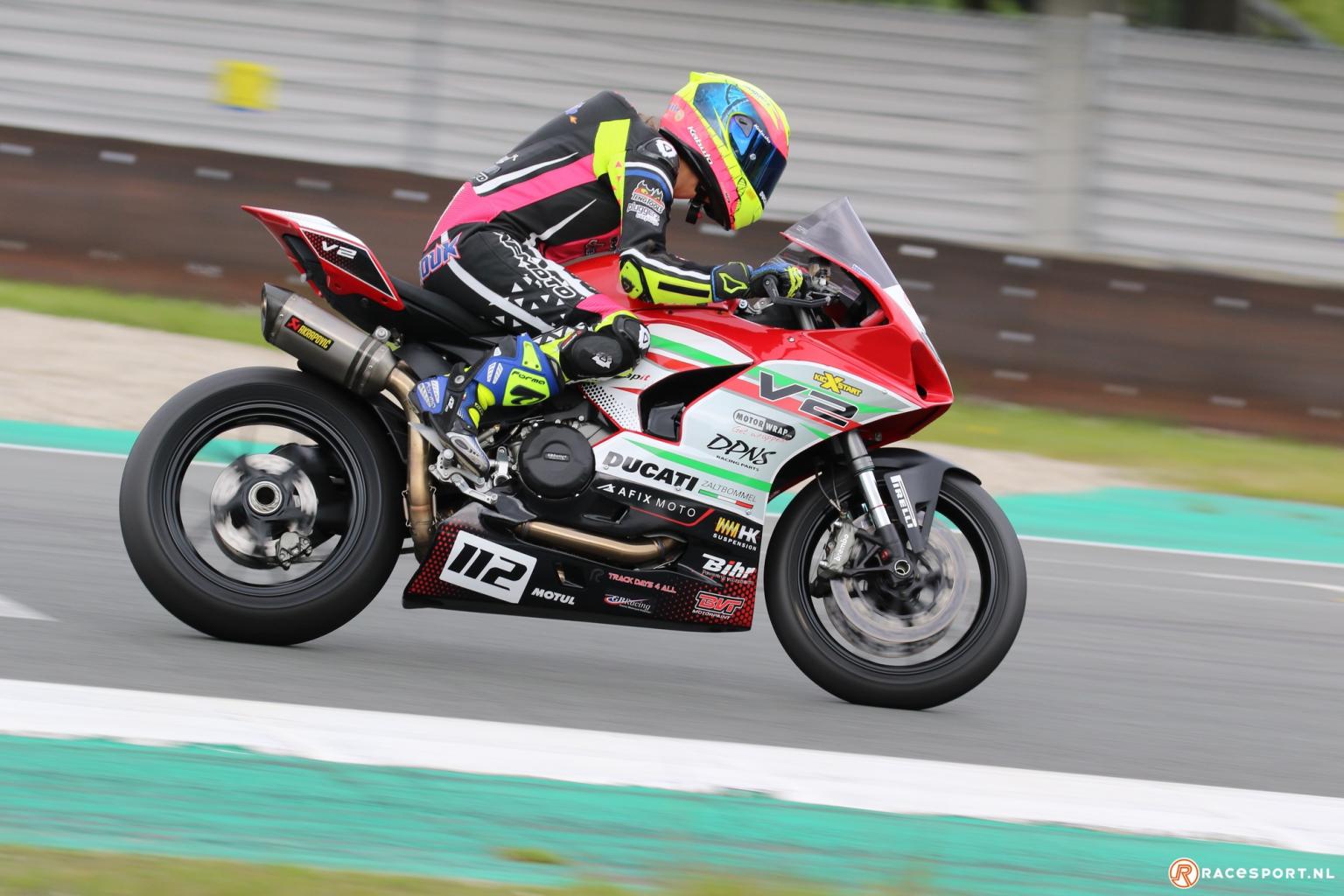 Eerste race van de Ducati Challenge tijdens de Ducati Club Races