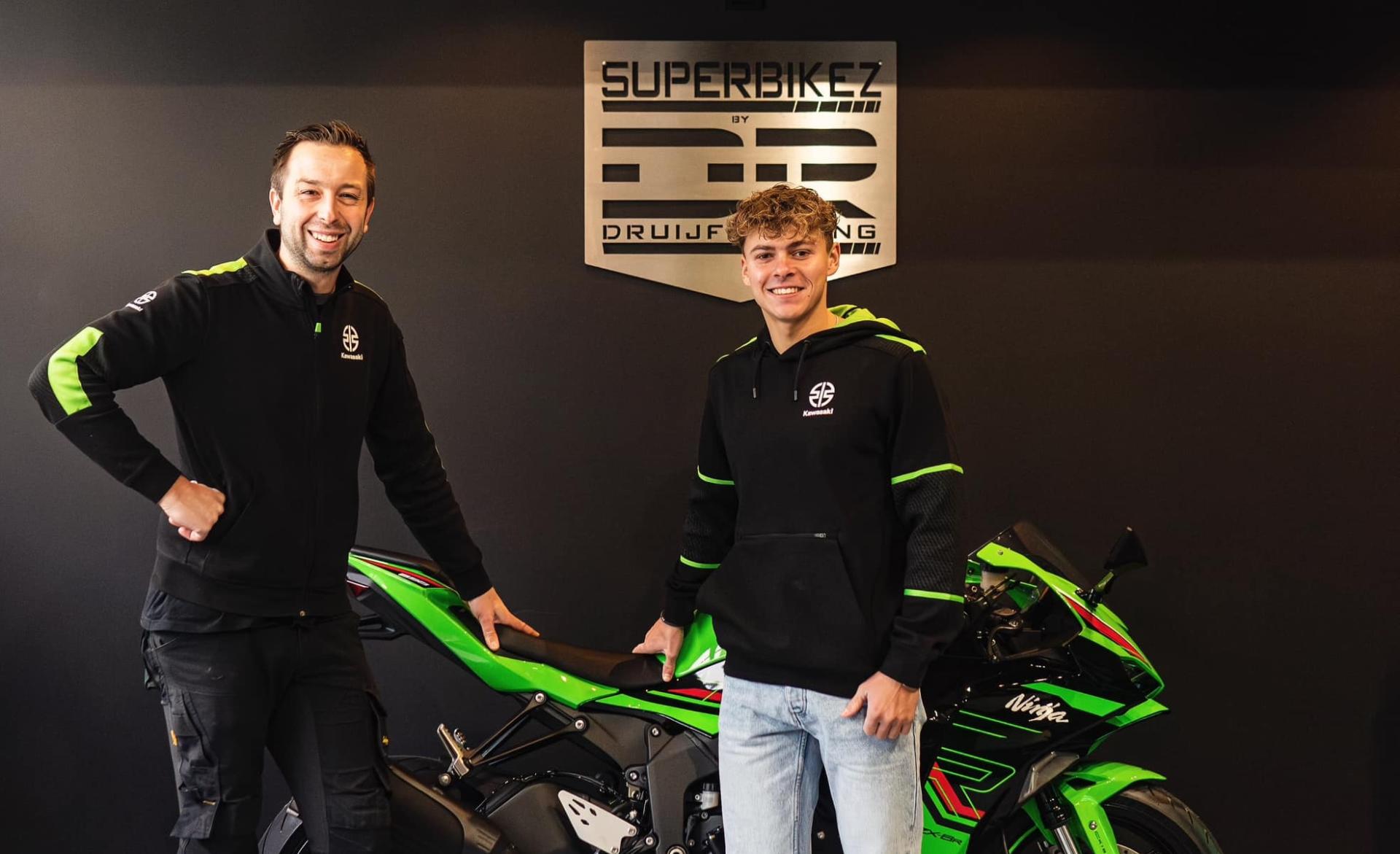 Doornenbal in 2024 met Druijff Racing Kawasaki van start in Dutch ...